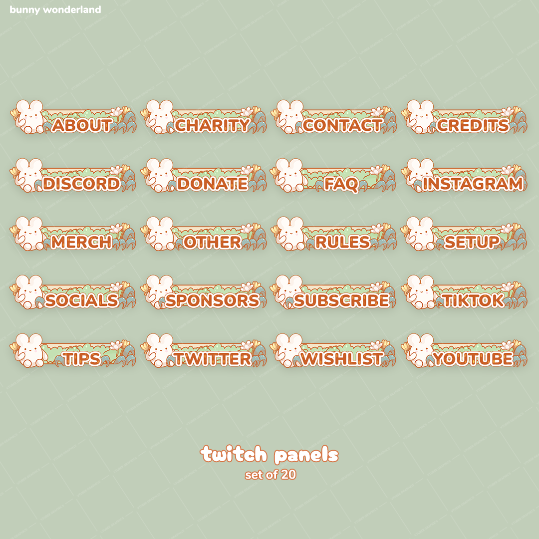 Bunny Wonderland Stream Package