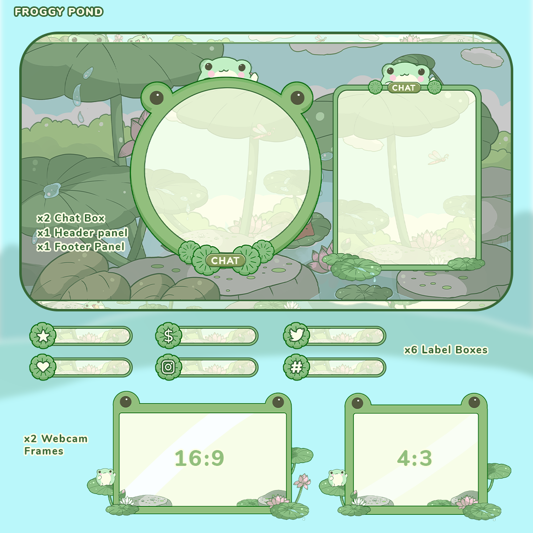 Froggy Pond Stream Package