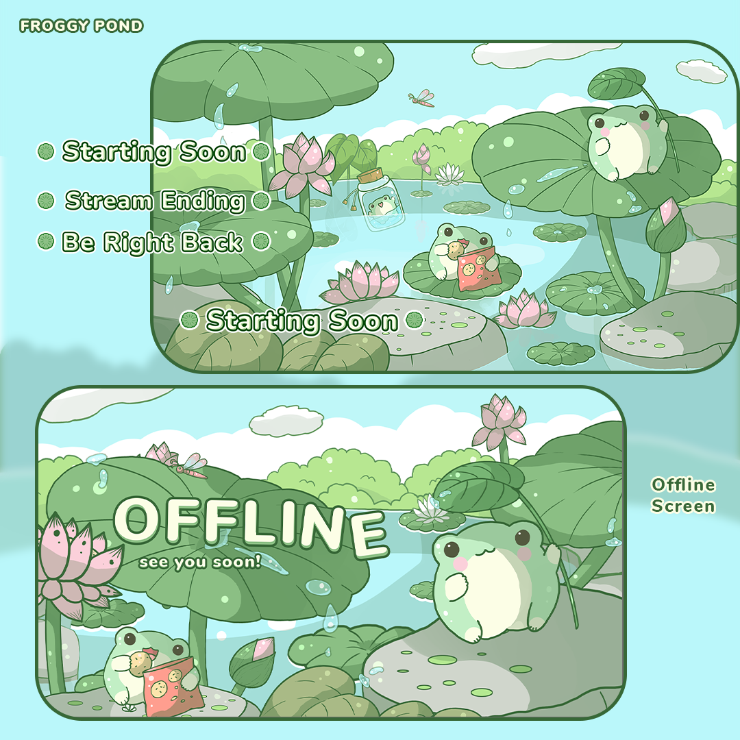 Froggy Pond Stream Package
