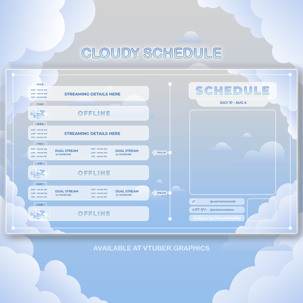 Cloudy Schedule