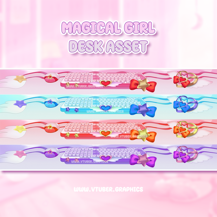 Vtuber Graphics | Premades for Virtual Youtubers and Content Creators!