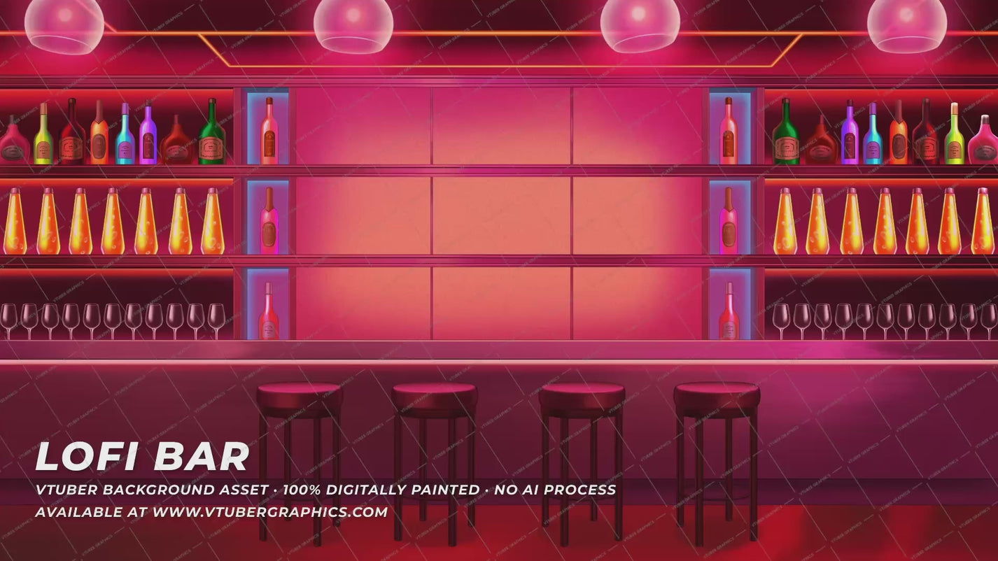 Lofi Bar Background
